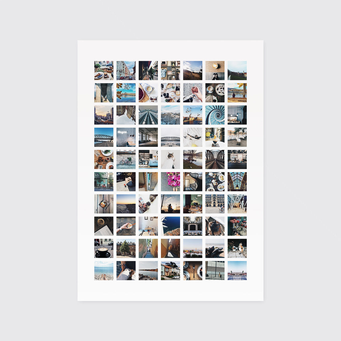 Photo Collage Prints | Print Posters from Photos | Squared.one USD