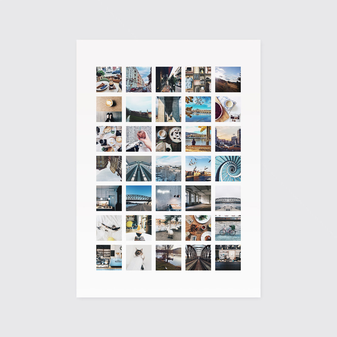 Photo Collage Prints | Print Posters from Photos | Squared.one USD