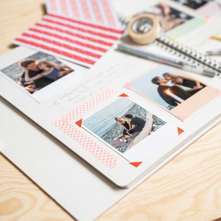 Gluing Photos: How to Glue Photos in a Photo Album | Squared.one USD