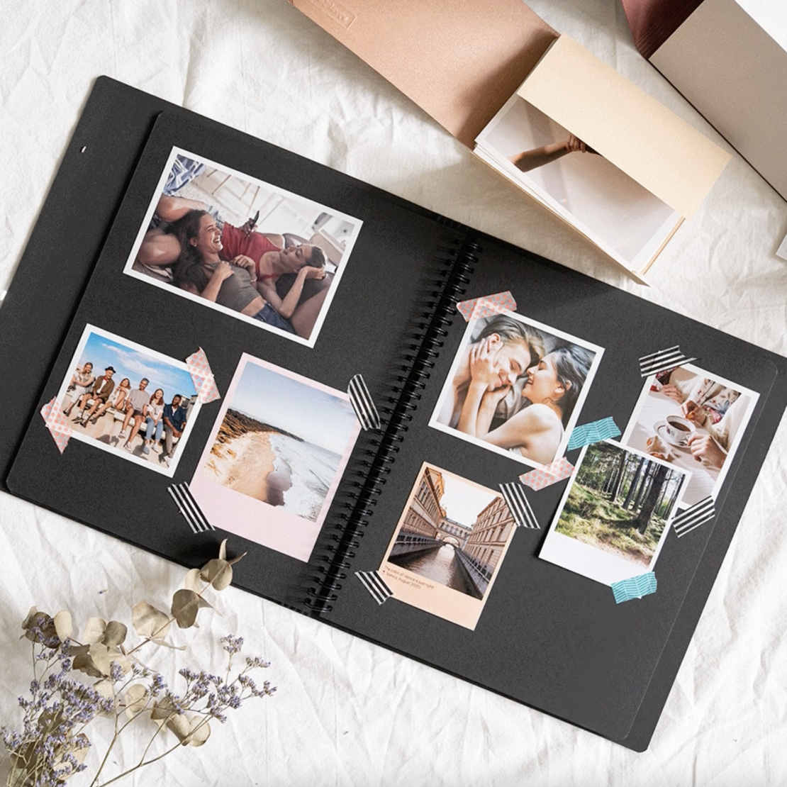 Scrapbook Photo Album | Blank Album for Photos | Squared.one USD