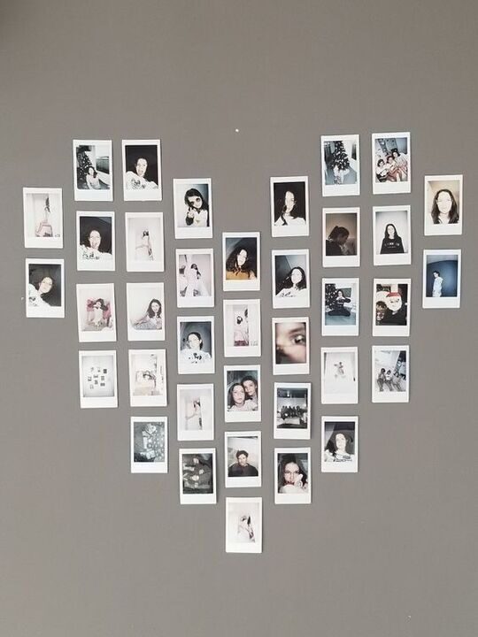 10 maneras de exponer polaroids | Polaroid Wall | Squared.one USD
