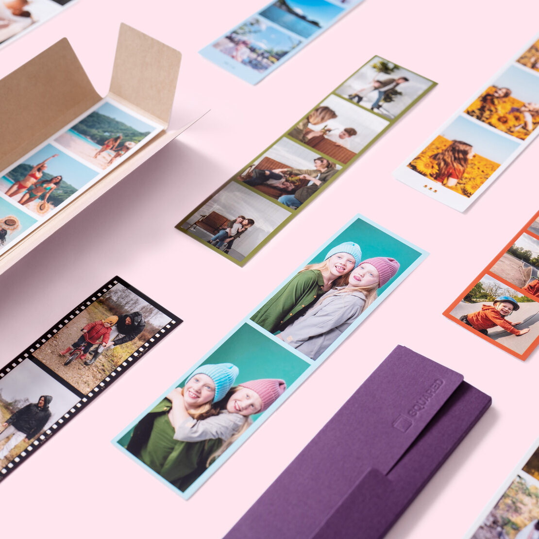 Tiras de Fotos | Imprimir Tiras de Fotos Estilo Fotomatón | Squared.one USD