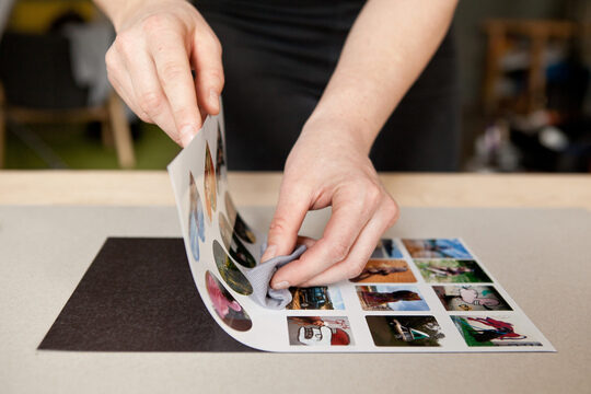 DIY: How To Easily Make Photo Magnets At Home? | Squared.one