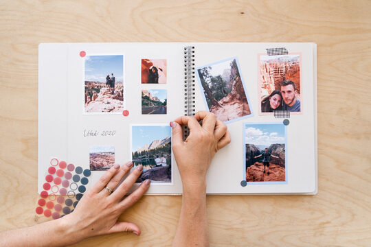Gluing Photos: How to Glue Photos in a Photo Album | Squared.one