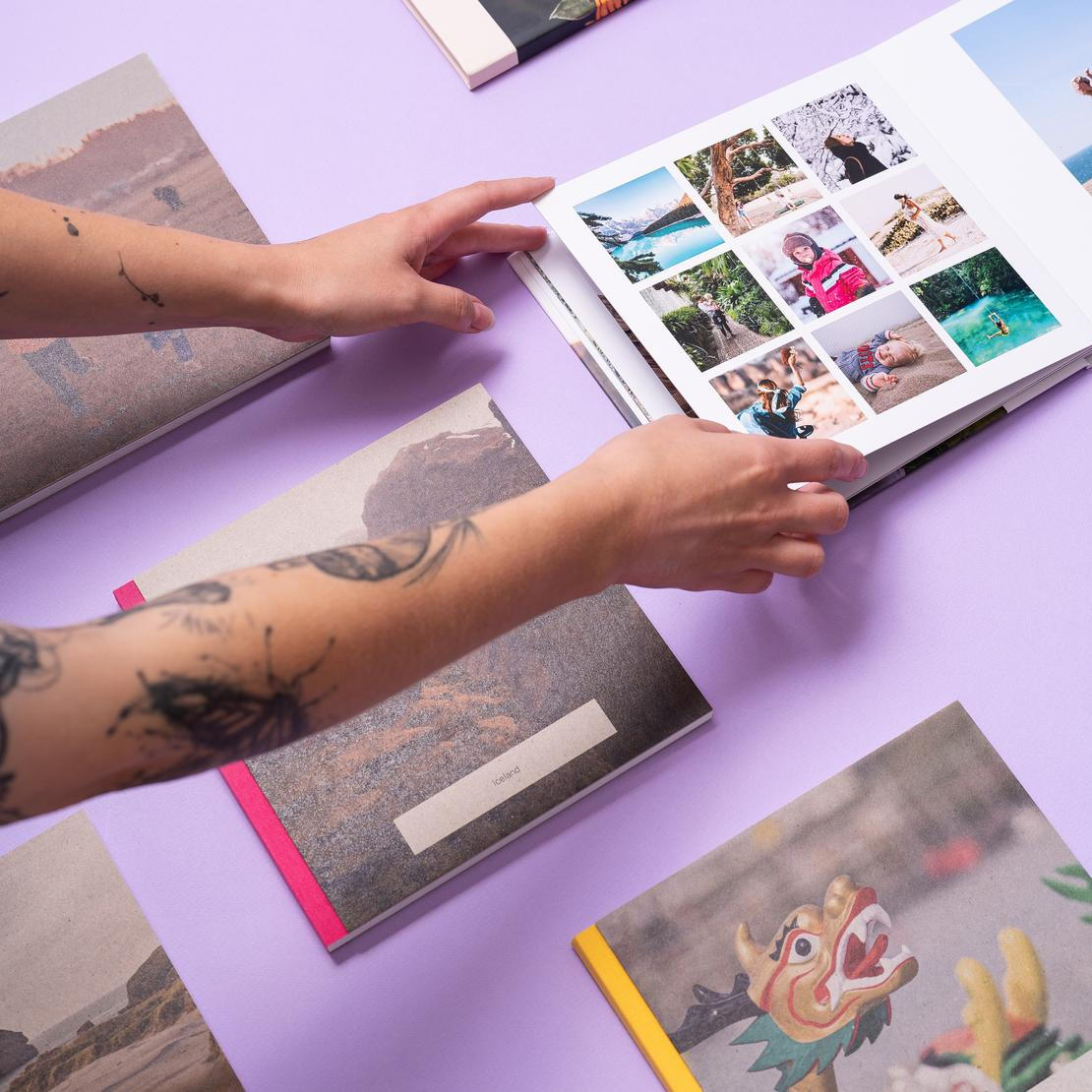 Layflat Photo Book | Print Hardcover Photo Books | Squared.one USD