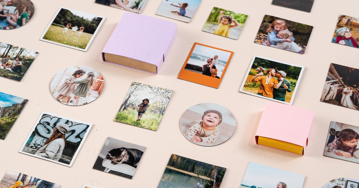 Photo Fridge Magnets | Custom Photo Magnets | Squared.one USD